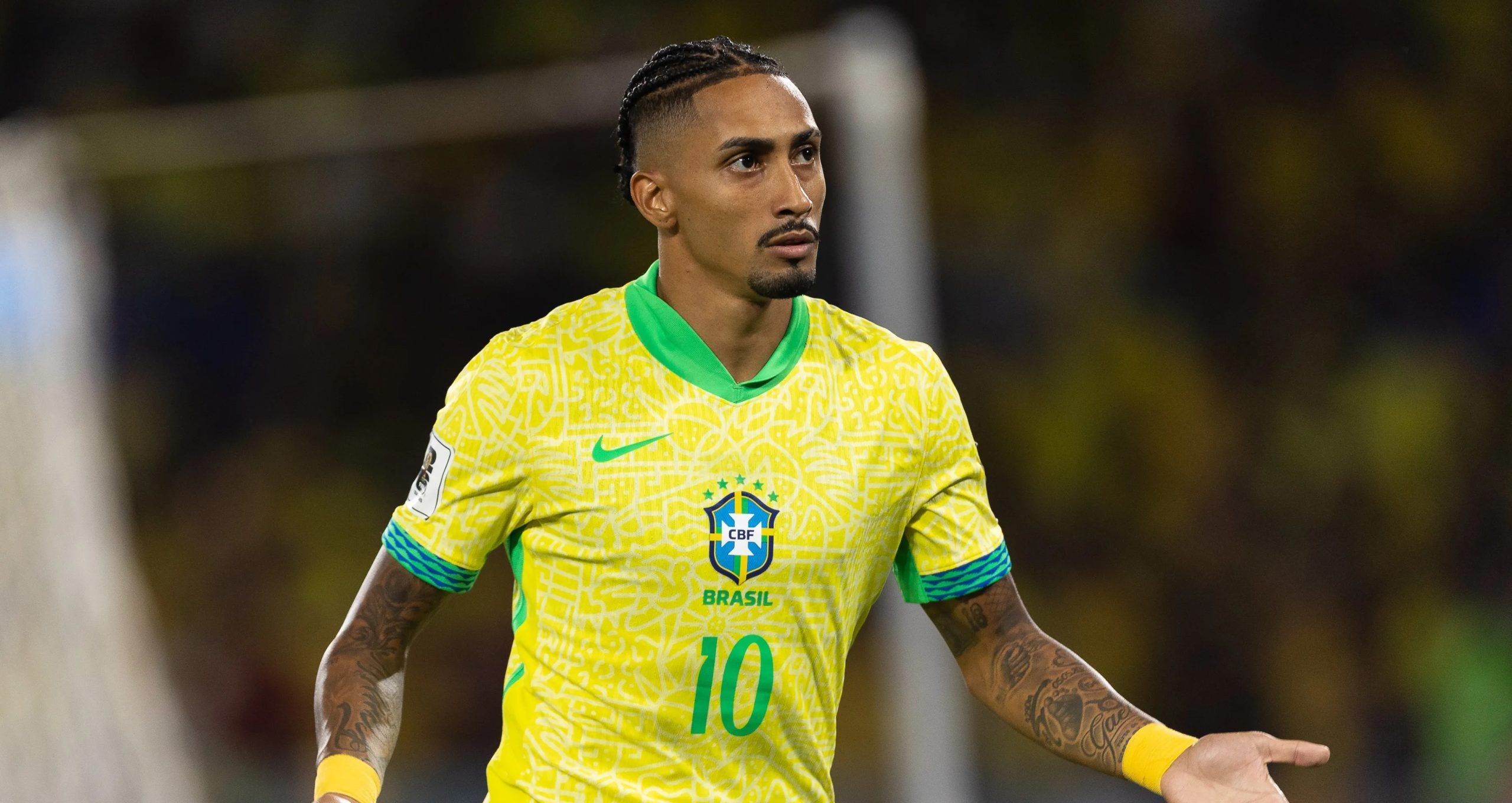 Raphinha admits Barcelona form has not matched Brazil level